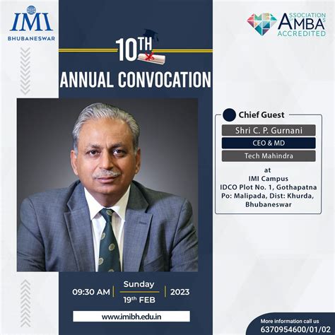 Ramesh Behl On Linkedin 10th Annual Convocation International Management Institute Imi …