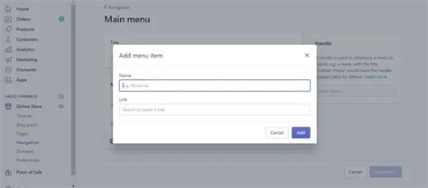 5 Ways To Setup Shopify Menu With Images 2023 UPDIMES