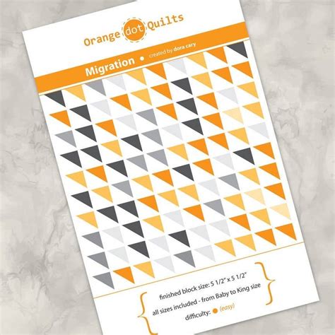 Migration Quilt Pattern The Sewing Corner