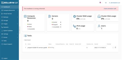 SolusVM Management Server Xieles Support