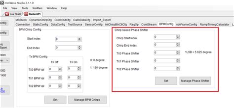 IWR ISK ODS Phase Shifter For Interference Mitigation With IWR ISK ODS Sensors Forum