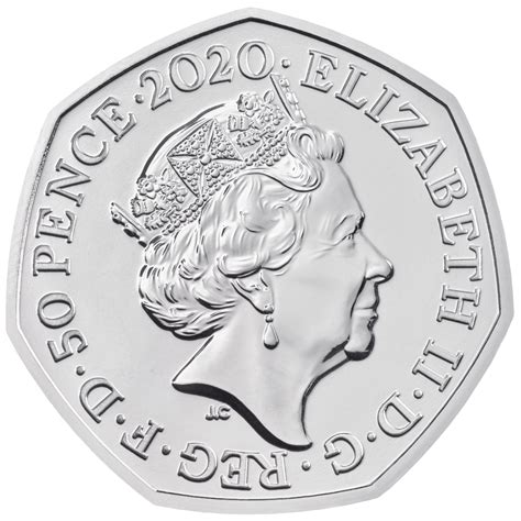 2020 50 Peniques Dedicados A La Científica Rosalind Franklin Monedas