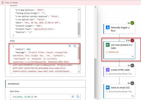 Power Automate List Rows Present In A Table Filter Query 10 Examples