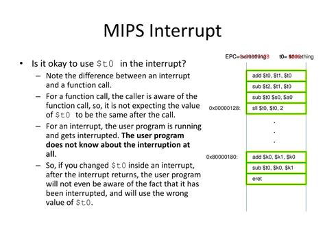 PPT MIPS I O And Interrupt PowerPoint Presentation Free Download ID