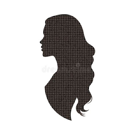 Female Side Profile Silhouette Stock Illustrations 8047 Female Side