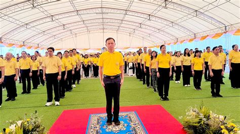 พิธีรับมอบธงตราสัญลักษณ์ เทศบาลตำบลแพรกษา สมุทรปราการ