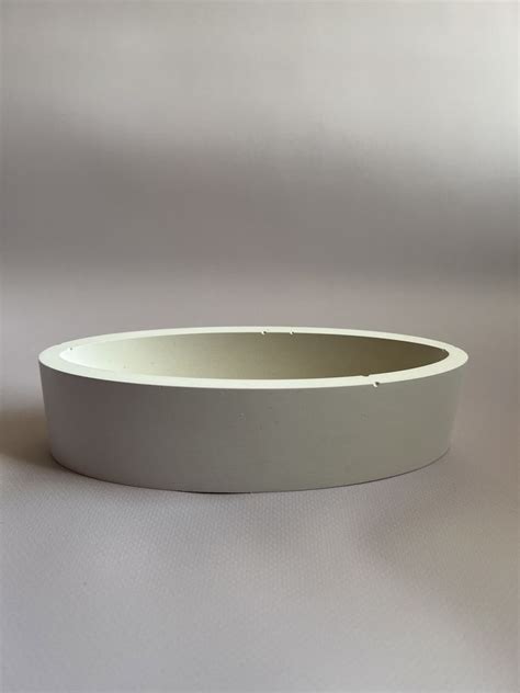 Гіпсове кашпо Човник тара для свічок для декору 80 грн Витвори майстрів рукоділля Буча