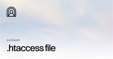 Htaccess File