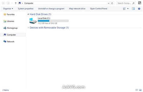 [tip] Get Rid Of Windows 8 8 1 Explorer Ribbon And Get Classic Toolbar Back Askvg