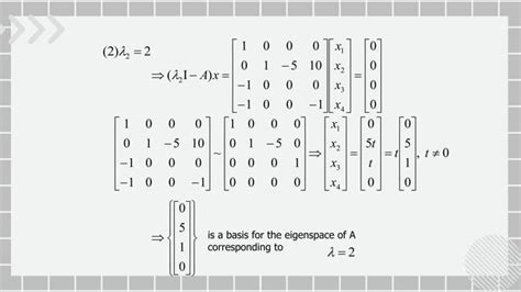 Eigen Value And Vector Of Linear Transformation Pptx