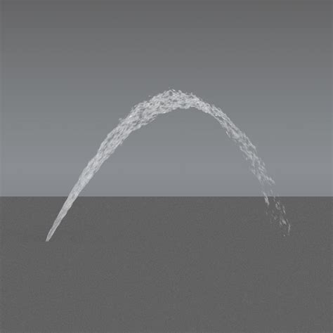 Water Fountain Animated D Model TurboSquid