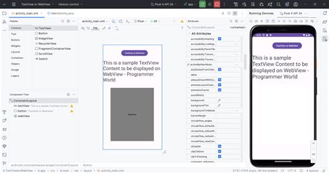 How To Convert Textview To Webview Html Using The Webviewloaddata In
