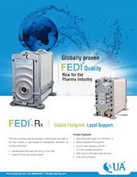 Electro Deionization System Manufacturer From Pune