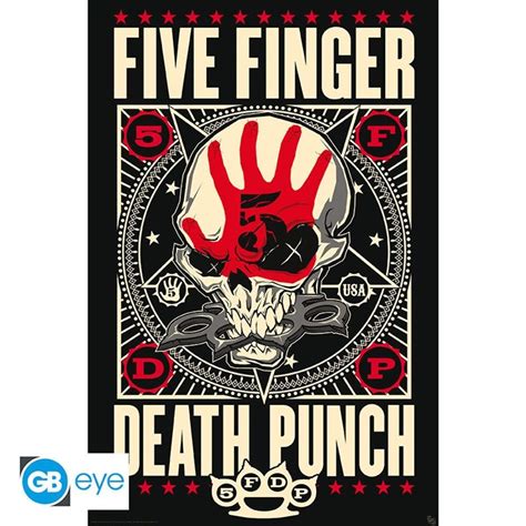 Plakat Five Finger Death Punch Knucklehead Sklep Rockmetalshoppl