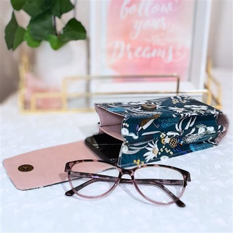 Personalised Double Eyeglasses Case The Ultimate Eyewear Organiser Etsy