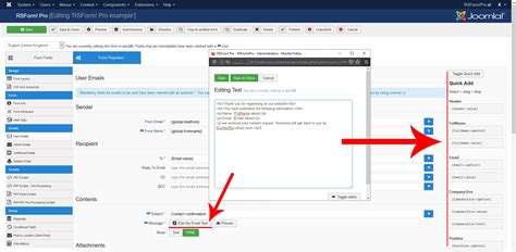 Rsformpro Data Is Not Sent In Emails