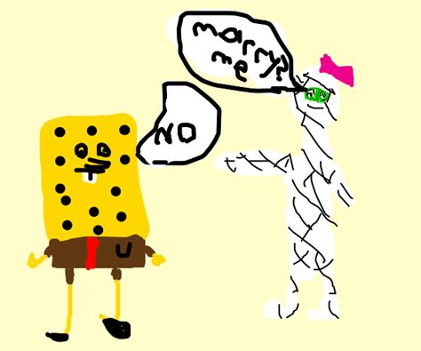 Mummy Divorcing Sponge Drawception