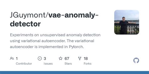 Github Jguymontvae Anomaly Detector Experiments On Unsupervised Anomaly Detection Using