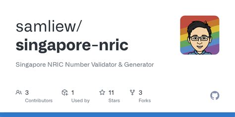 Singapore Nricreadmemd At Main · Samliewsingapore Nric · Github