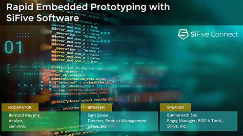 Rapid Embedded Prototyping With Sifive Software