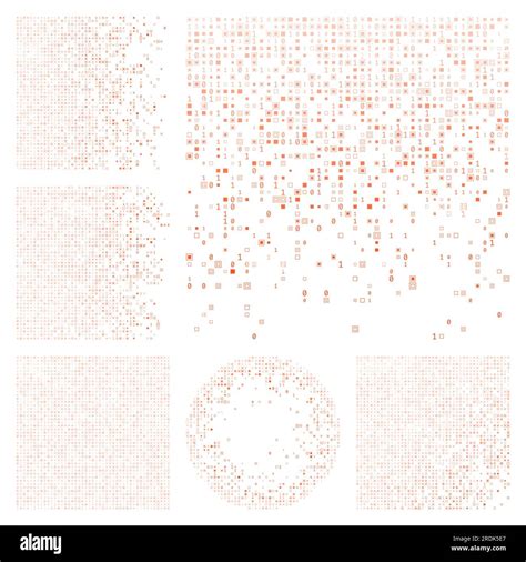 Abstract Technology Background Deep Orange Color Theme Backgrounds Gradient Geometric Patterns