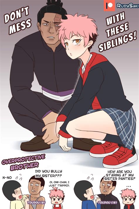 Pin By Sky Queen On Jujutsu Kaisen Female Yuji Yujis Twin Sister Cute Comics Black Cartoon