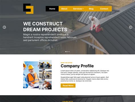 Constructor Figma Website Template By Aarti Rajput On Dribbble