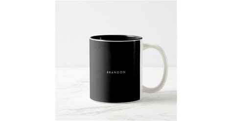 Personalized Ts For Men Black Two Tone Mugs Zazzle