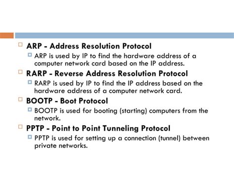 Aplication Layer Of Tcp Ip Protocol Presentation Ppt