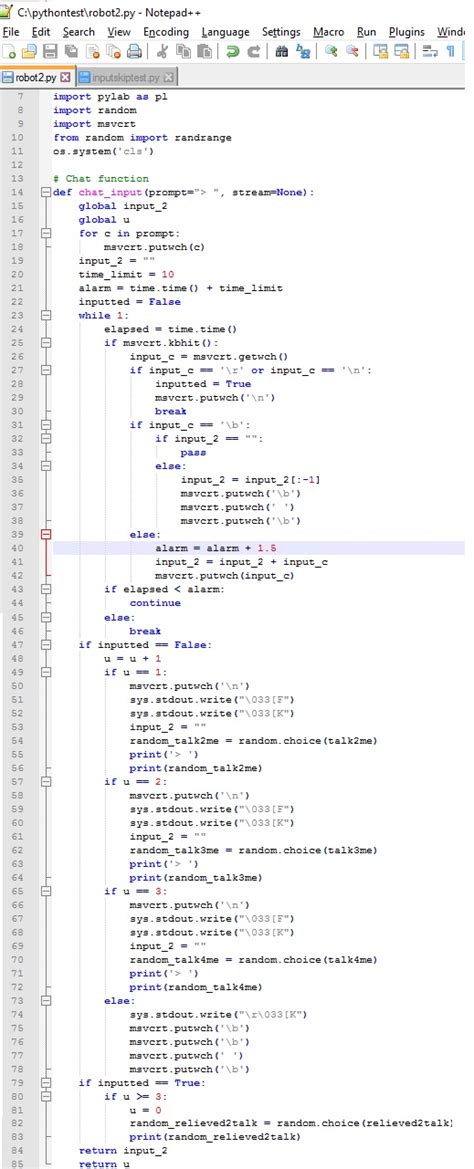 is there a way to interrupt input [python3] r learnpython
