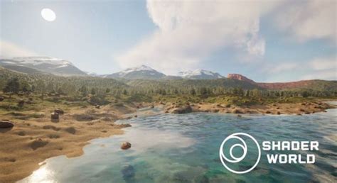 Unreal Engine Marketplace Shader World Procedural Landscape Ocean Foliage V312 53