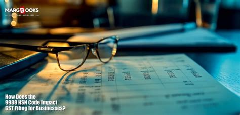 How Does The 9988 Hsn Code Impact Gst Filing For Businesses