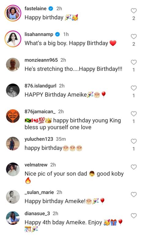 Asafa And Wife Alyshia Miller Powell Celebrate Son Amiekes 4th