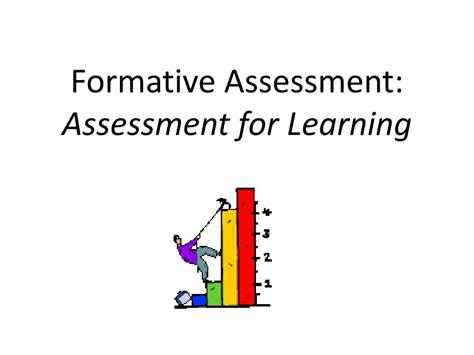 Ppt Formative Assessment Assessment For Learning Powerpoint