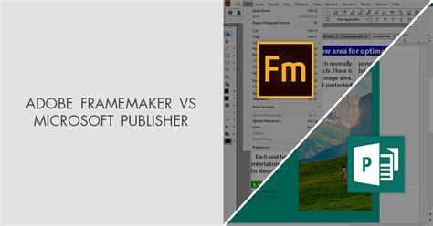 Adobe Framemaker Vs Microsoft Publisher Which Software Is Better