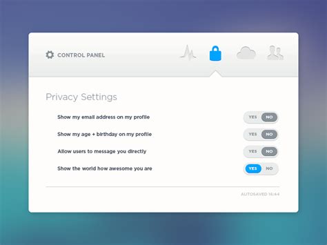 Privacy Settings