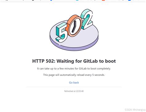 Gitlab 安装完成访问502gitlab 502 Csdn博客