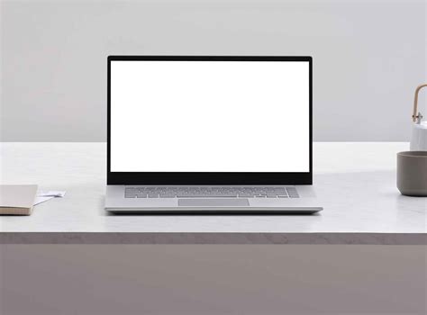 Laptop Screen Website Mockup Psd