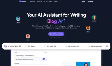 best 5 ai writers and gpt 3 copywriting tools in 2023 free text