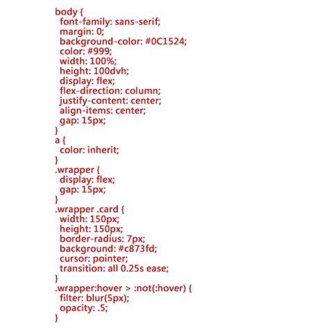 純 Css 滑鼠滑過,其他項目模糊效果 純 Css 滑鼠滑過,其他項目模糊效果