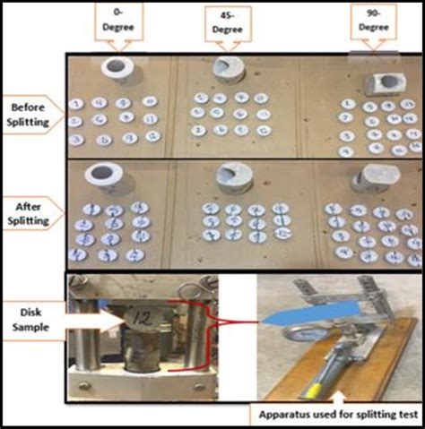 shows the rlm disks in different orientations before and after