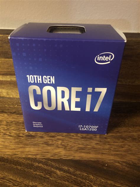 Desktop Processor Intel Core I7 10700f 10th 8 Core 16 Thread 4 8 Ghz