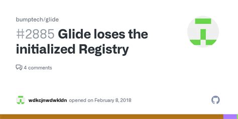 Glide Loses The Initialized Registry · Issue 2885 · Bumptechglide · Github