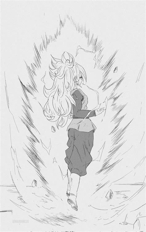 Maiohneze Android 21 Goku Black Dragon Ball Dragon Ball Fighterz Dragon Ball Super Highres