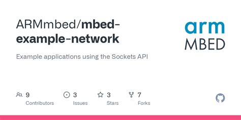 Github Armmbed Mbed Example Network Example Applications Using The Sockets Api