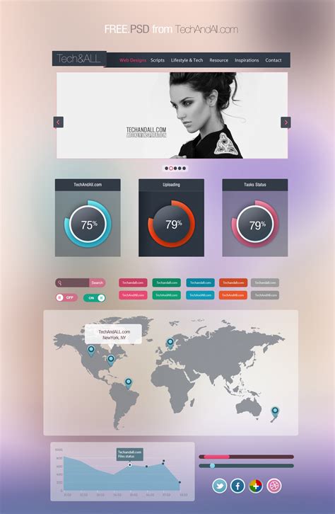 Complete Web UI Components Web W3rk Tech ALL