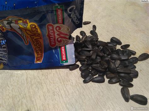 Семечки подсолнечные жареные От Мартина. Отборные с морской солью ...