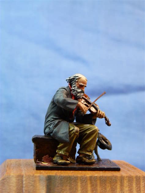 The Old Fiddler Completed PlanetFigure Miniatures