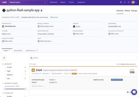 Getting Started With Snyk For Secure Python Development Snyk