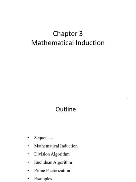 Discrete Structure Chapter 3 Mathematical Induction 68 Pdf Division Mathematics